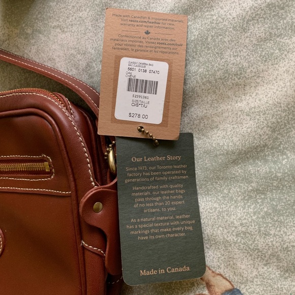 Roots | Bags | Roots Genuine Leather Crossbody Bag | Poshmark